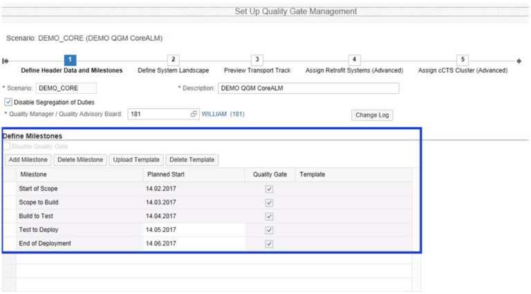 Quality Gate Management: Mitigating Risks & Enabling Control - CoreALM