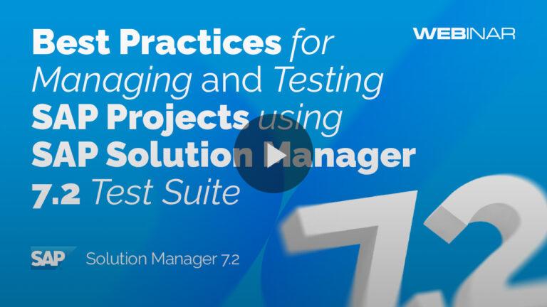 Best Practices For Sap Testing Focused Build And Test Suite Corealm