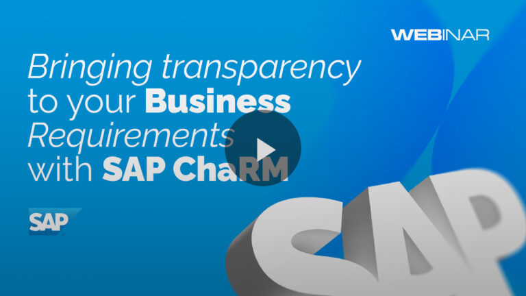 Bring Transparency to Business Requirements with SAP ChaRM - CoreALM