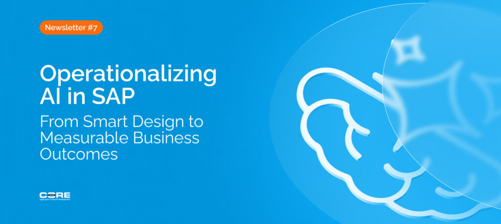 Operationalizing AI in SAP: From Smart Design to Measurable Business ...