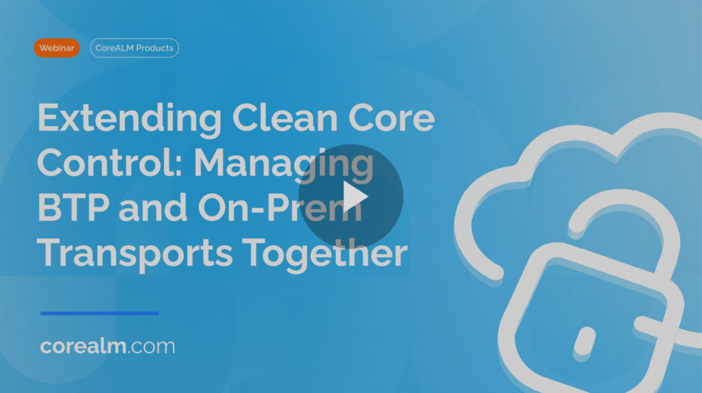 Clean Core for SAP S/4HANA and BTP: A Practical Guide and Resource Hub ...